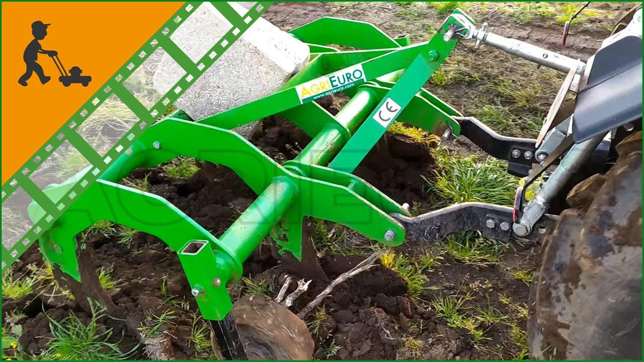 Ripuntatore agricolo a trattore AgriEuro serie 170: vediamolo in azione ...