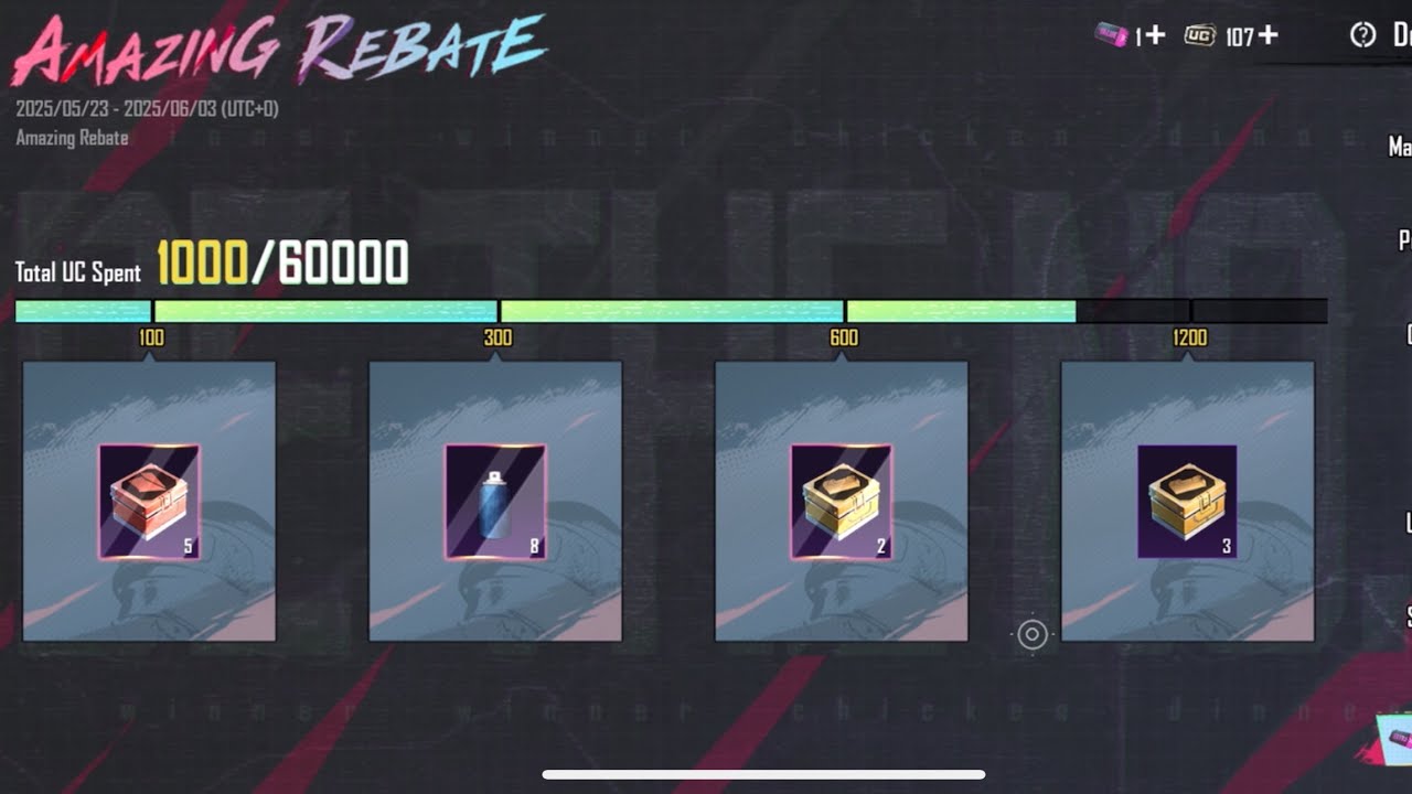 Amazing Rebate PUBG Mobile #pubgmobile #pubg - YouTube