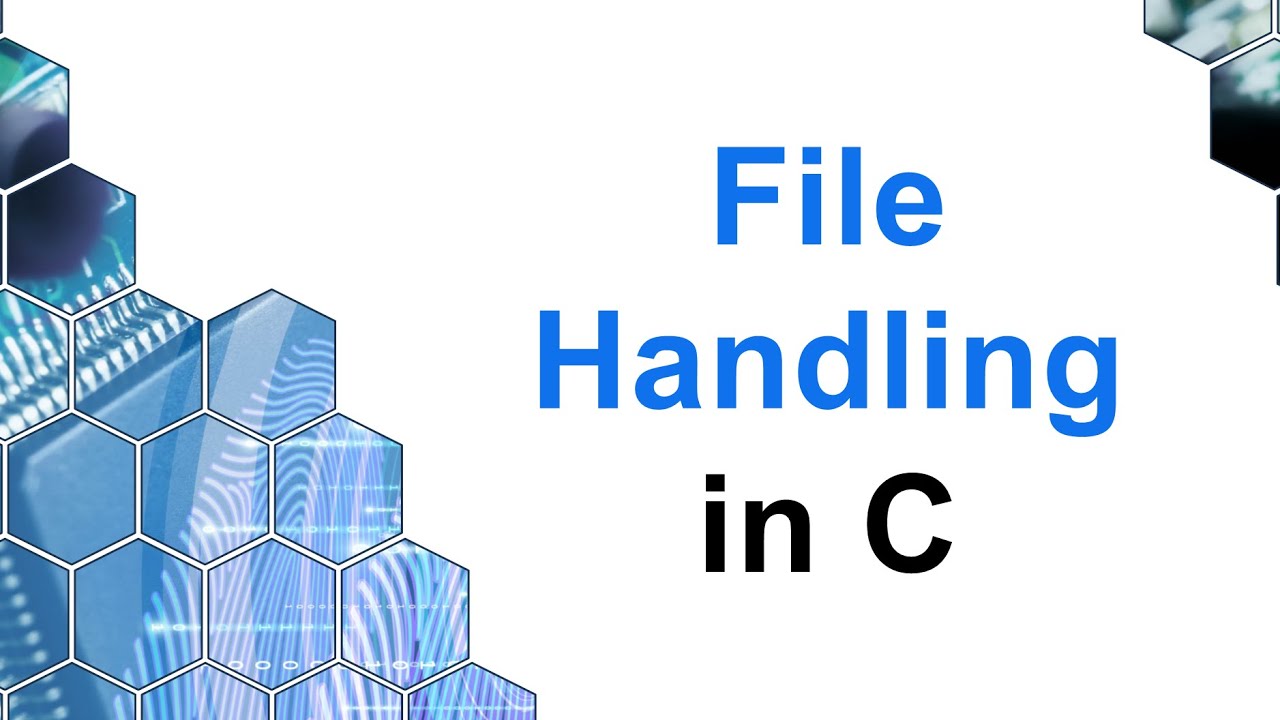 File Handling in C Programming - YouTube