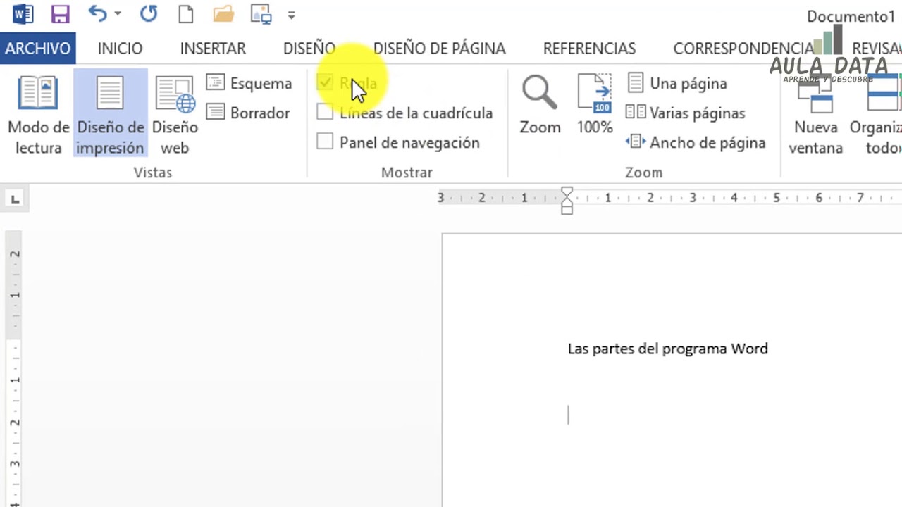01- Las partes de Word - YouTube