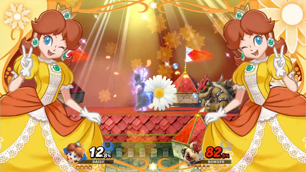 Super Smash Bros. Ultimate (Princess Daisy Vs. Bowser) - YouTube