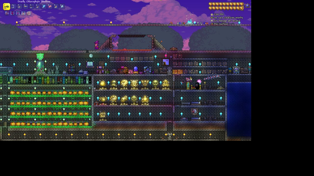 Terraria Bat Raindrop Mechanism - YouTube