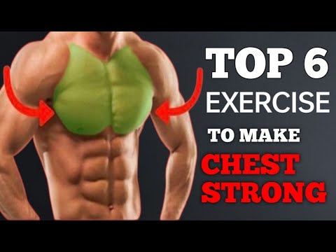 top 6 exercise to make chest strong / top 6 exercise for chest / 6 ...