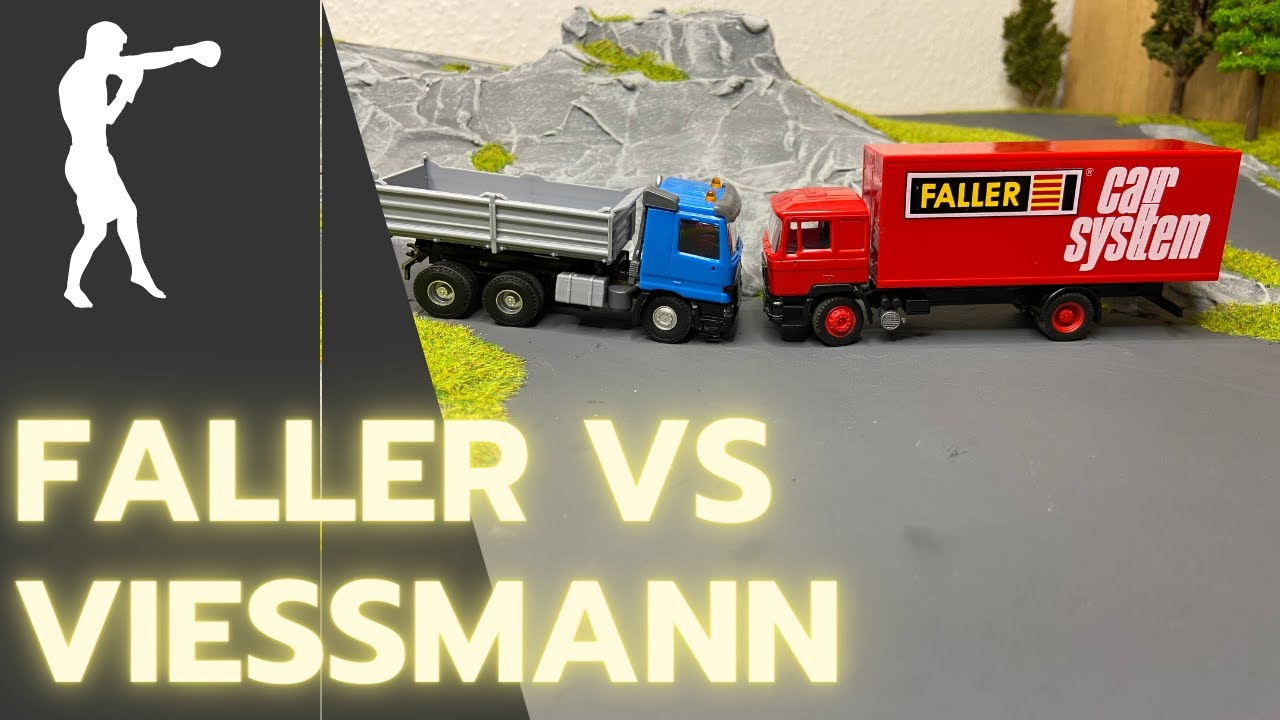 Viessmann CarMotion vs. Faller Car System Analog - YouTube