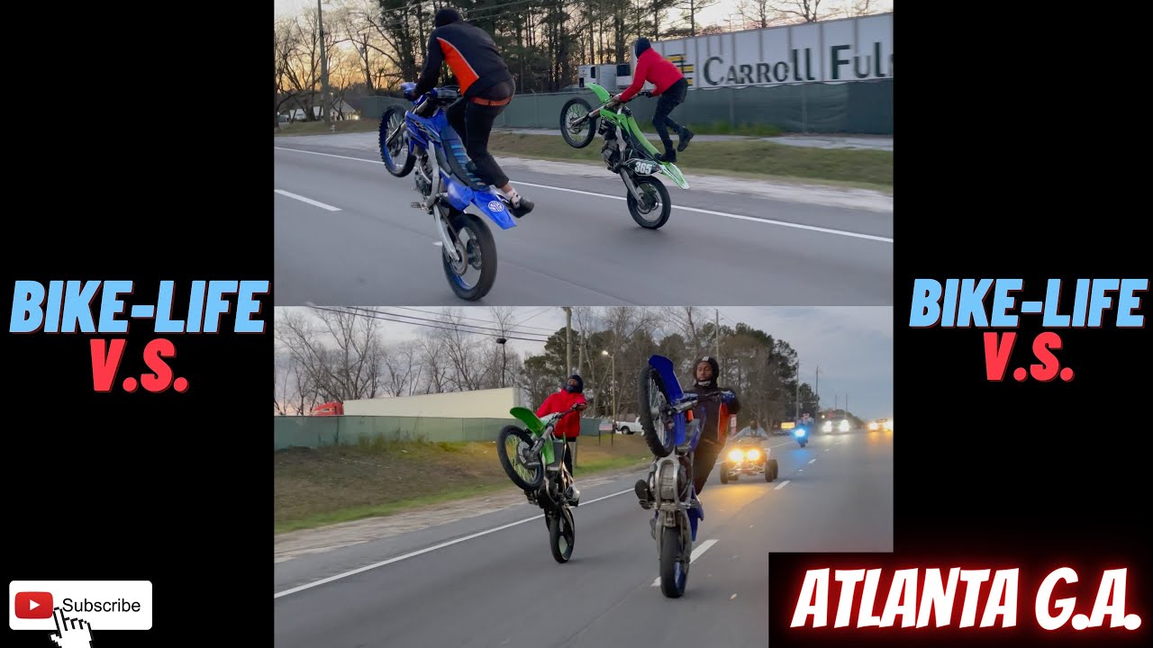 Bumpd Into Atlanta Bike Life They Had A Wheelie Battle N Da Street ...
