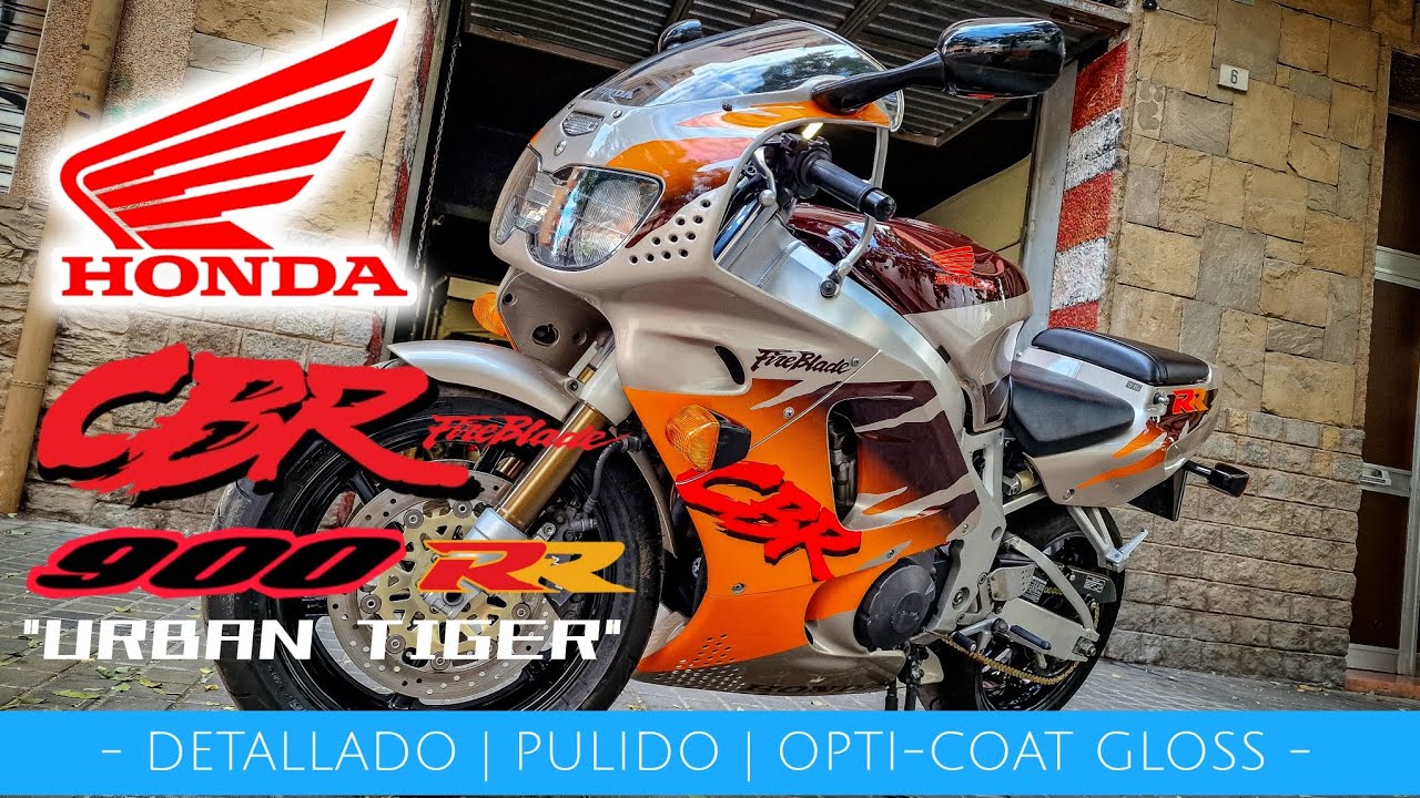 🔹️ Honda CBR 900 RR Fireblade "Urban Tiger" | Opti-Coat GLOSS 🔹️ ︎ ...