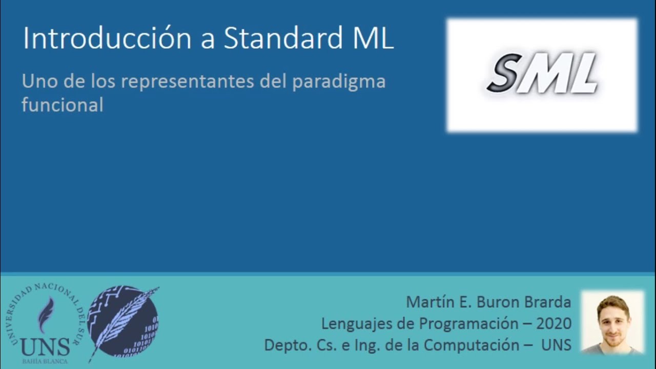 Lenguajes de Programación :: Introducción a SML - YouTube