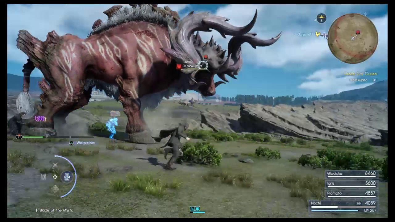 Final Fantasy XV gameplay walkthough after use umbra part 174 - YouTube