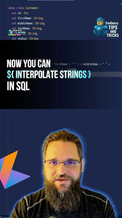From Piping Chaos to Clean SQL — ExoQuery’s Kotlin String Interpolation - YouTube