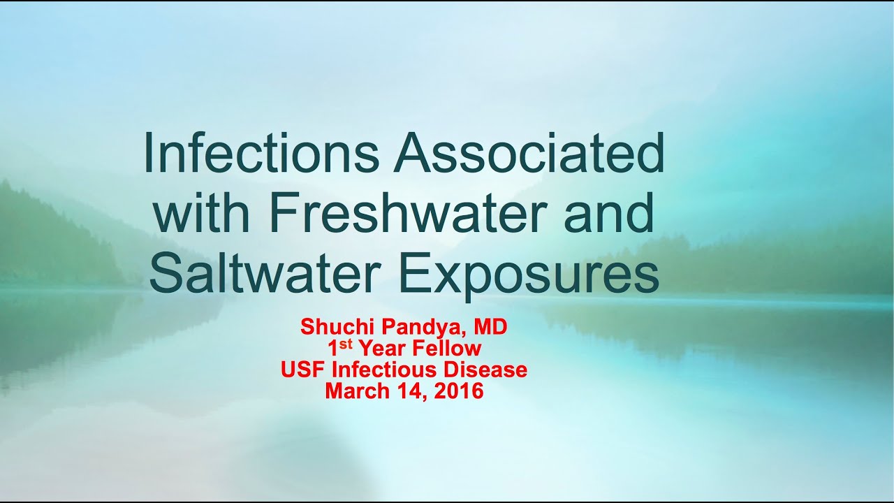 Infections of Fresh and Salt Water Exposure -- Shuchi Pandya, MD - YouTube