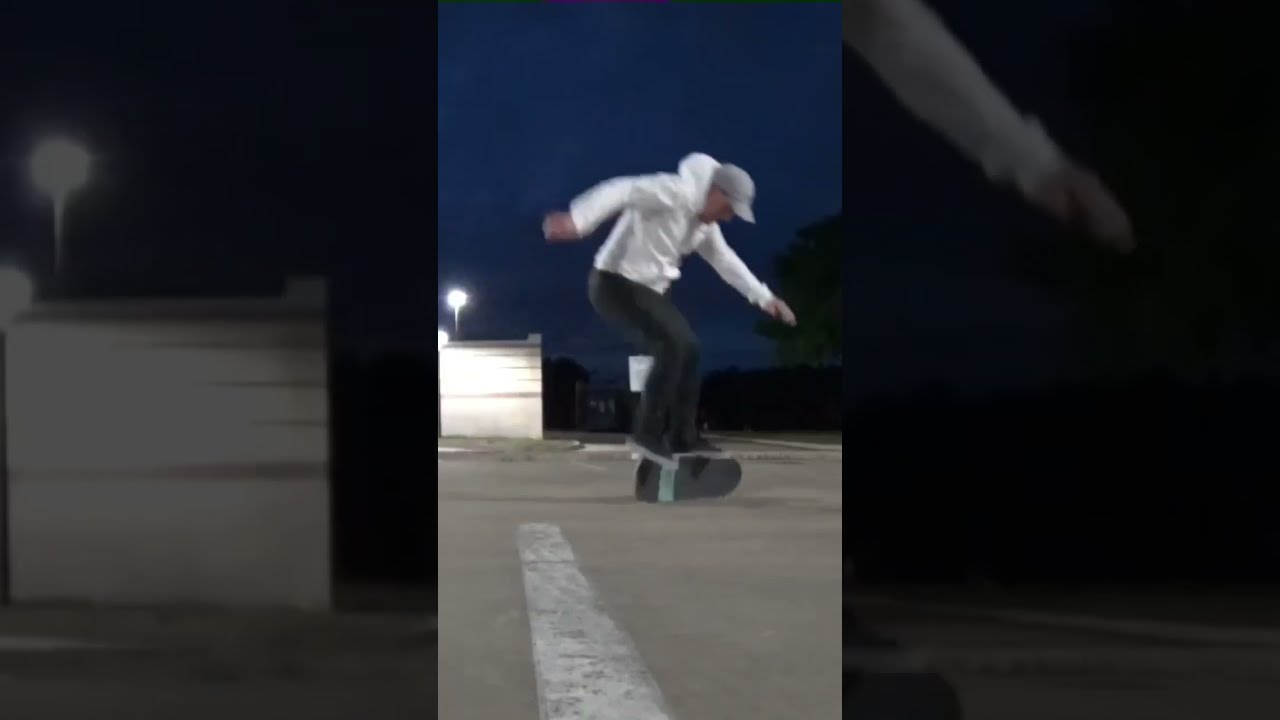 Skateboarding - Kickflip to primo with SPARK ⚡️ Slow Motion - YouTube