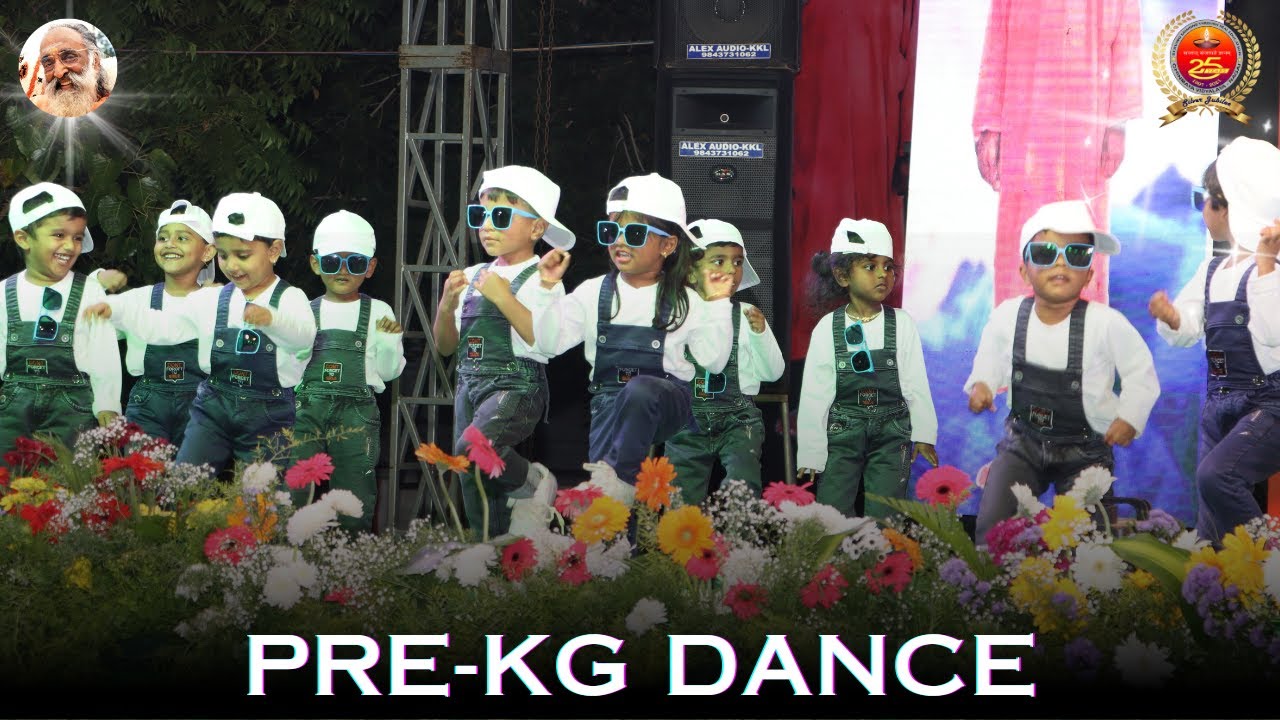 PRE KG dance 2025 - 27th Annual Day Celebration - YouTube