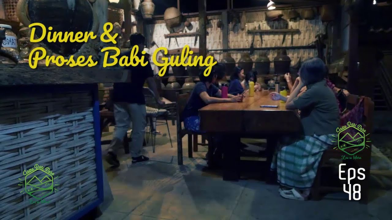 PROSES MEMASAK BABI GULING - YouTube