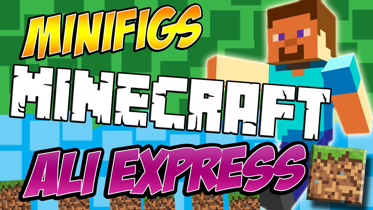 [MINIFIGS] Minecraft Aliexpress - YouTube