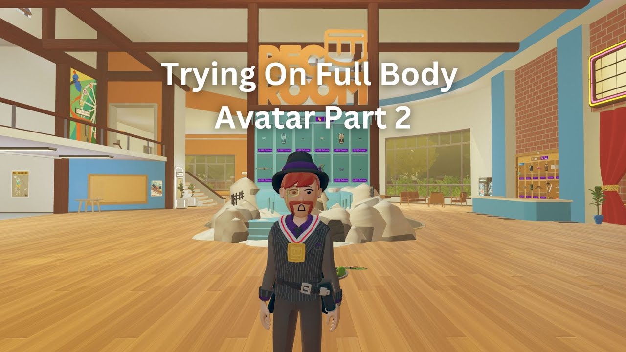 Trying Full Body Avatar On Rec Room Part 2 #recroom - YouTube