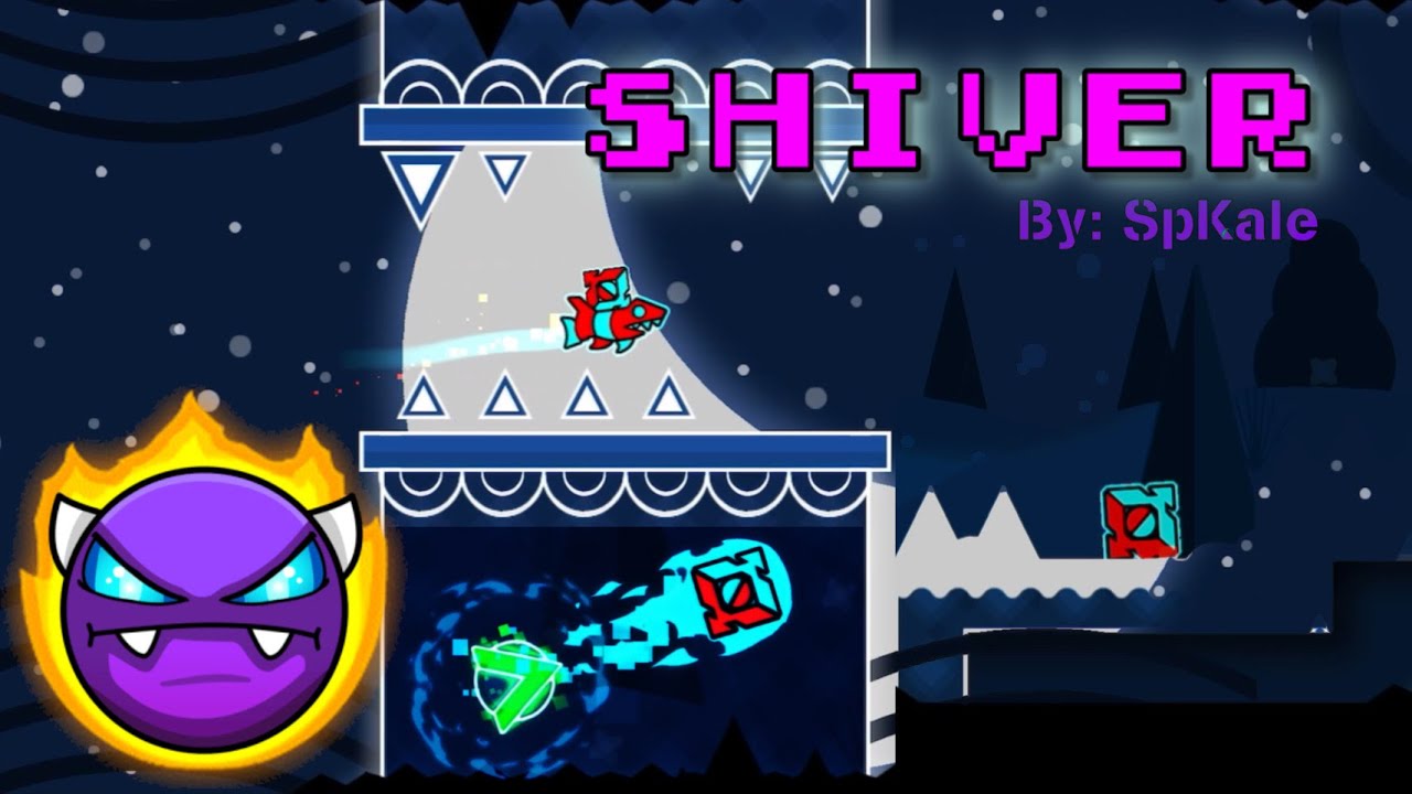 Shiver | Easy Demon | Geometry Dash - YouTube