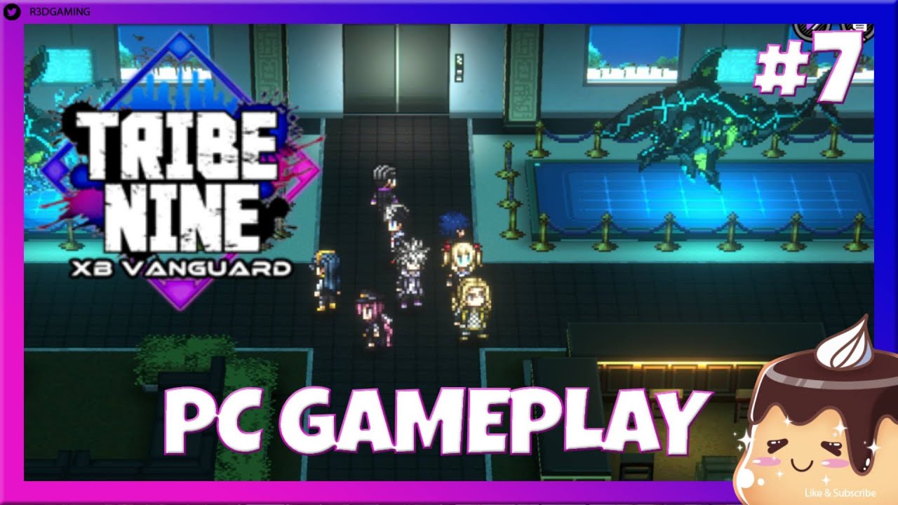 Tribe Nine Story Gameplay #7 | Story Gameplay Walkthrough Preview | S.H.A.R.K. Boss Fight - YouTube