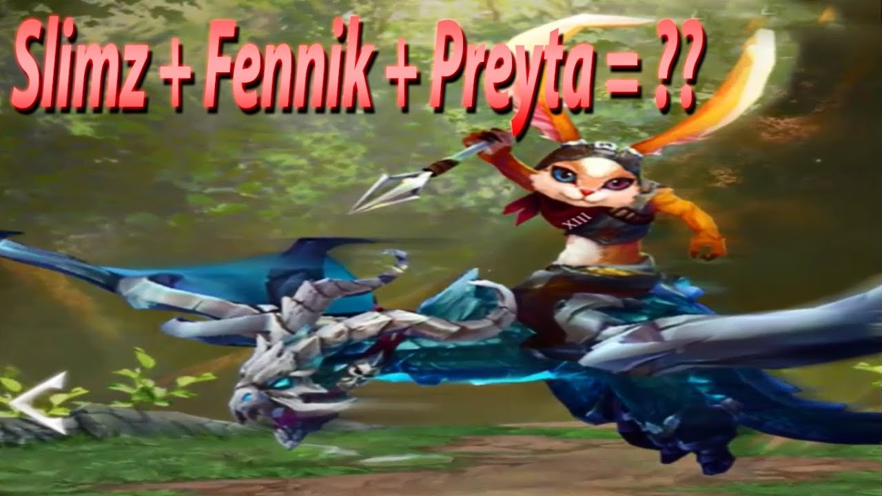 Slimz+Fennik+Preyta / Cách mà họ tạo ra trang phục (skin) Tướng Liên ...