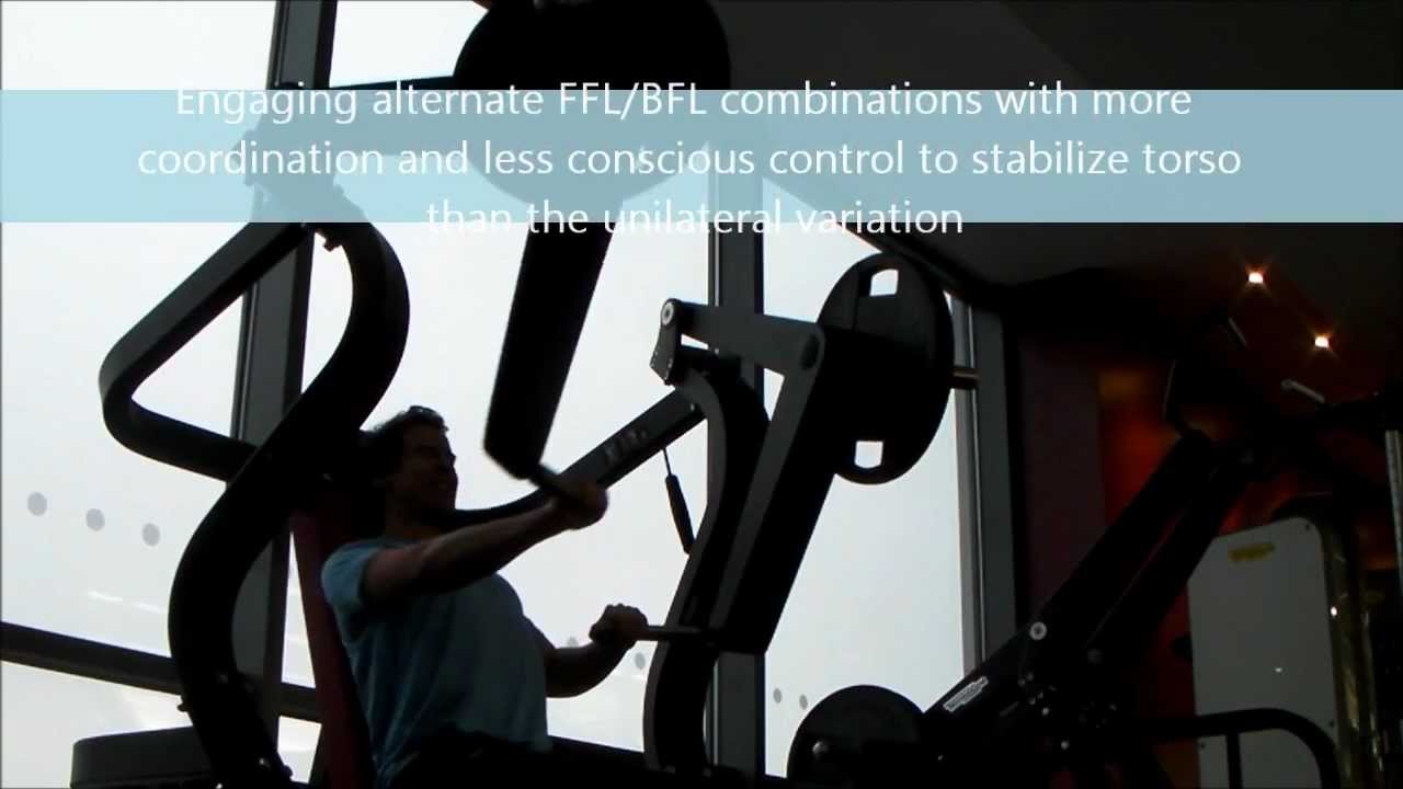 TechnoGym Pure Strength Chest Press Progressions - YouTube
