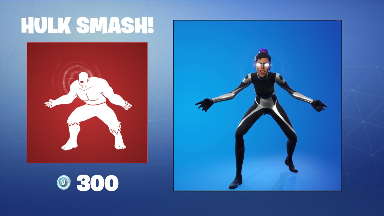 HULK SMASH! | Fortnite Emote - YouTube