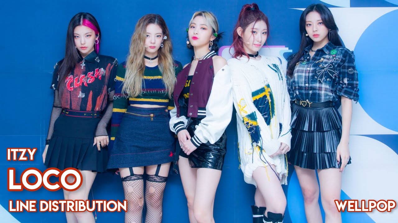 itzy - LOCO | Line Distribution | wellpop Realtime YouTube Live View Counter 🔥 — Livecounts.io