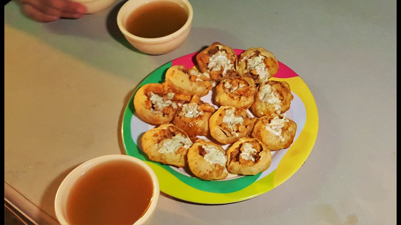 Best Gol Gappay Near our House | Pani Puri Lahori Style | Lahore Street ...
