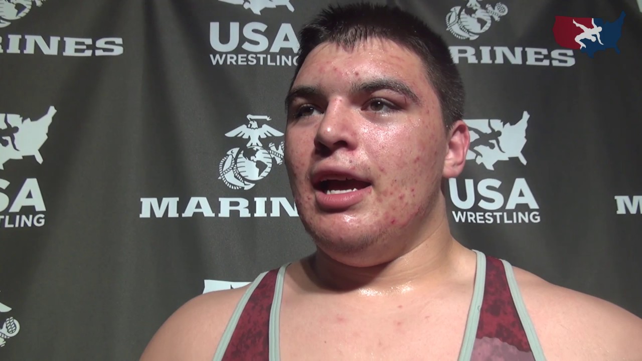 Anthony Cassioppi (IL), 2017 Junior Freestyle Nationals champion at 285 ...