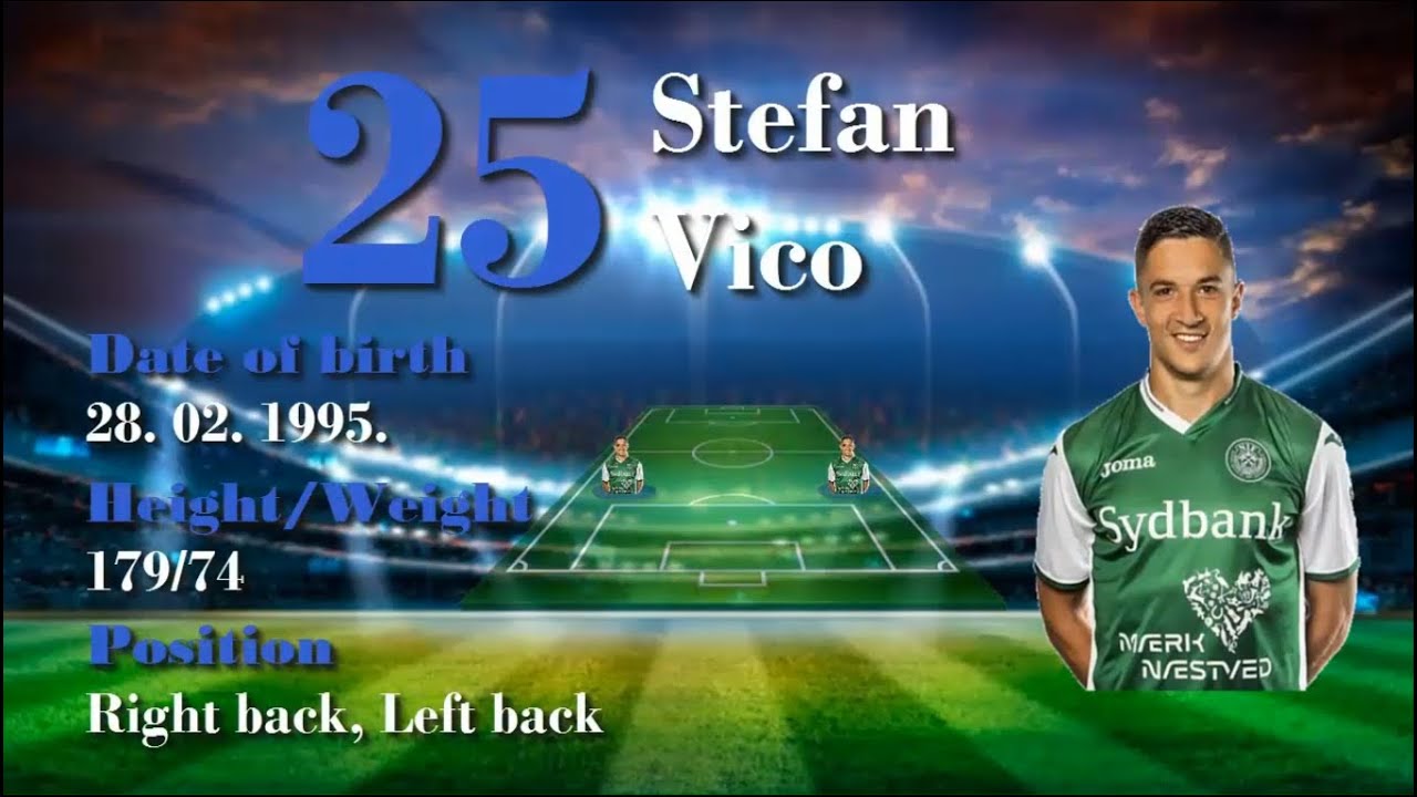 Stefan Vico Right back Highlights 2019/20 - YouTube