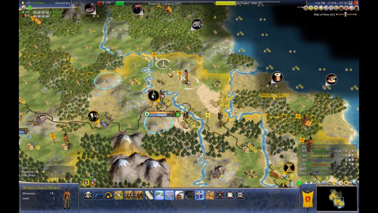 LGWI - Civ4 NC 192 Monarch, Episode 4 - YouTube