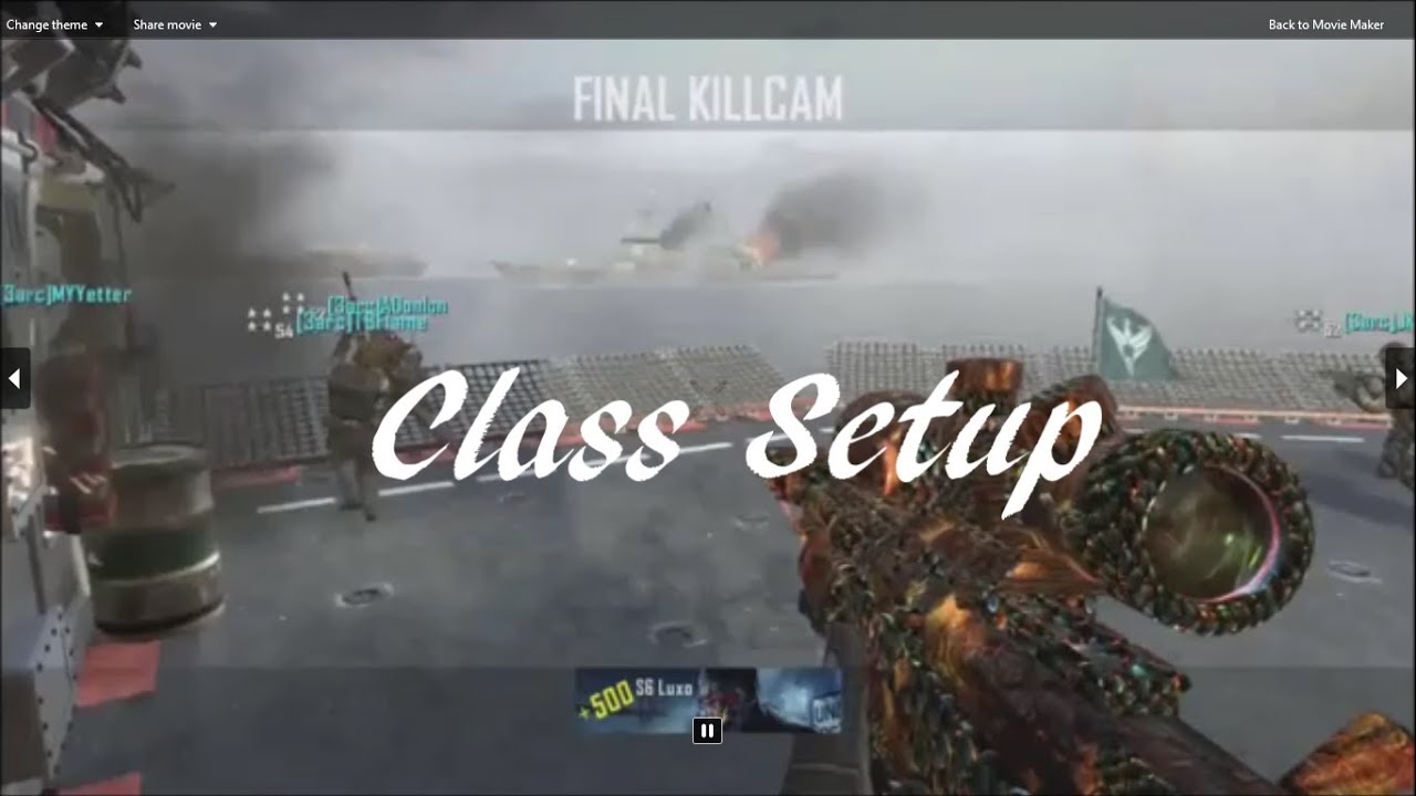 My Trickshot Class Setup With Shots! (BO2) - YouTube