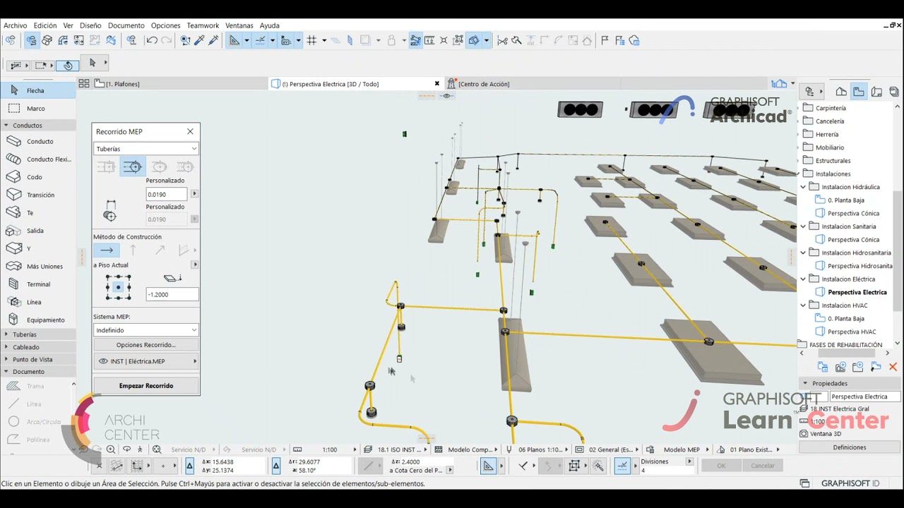 Promocional MEP (Mechanical Electrical and Plumbing) en ArchiCAD 25 ...
