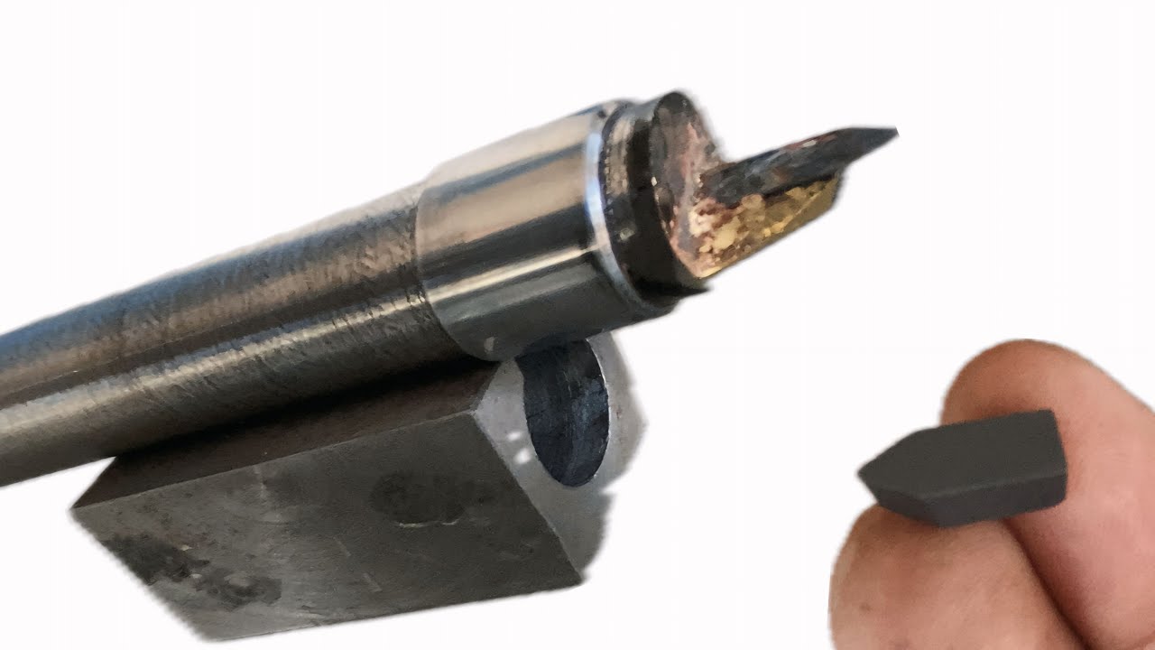 Worm gear threaded with a lathe machine | thread worm tool making on ...