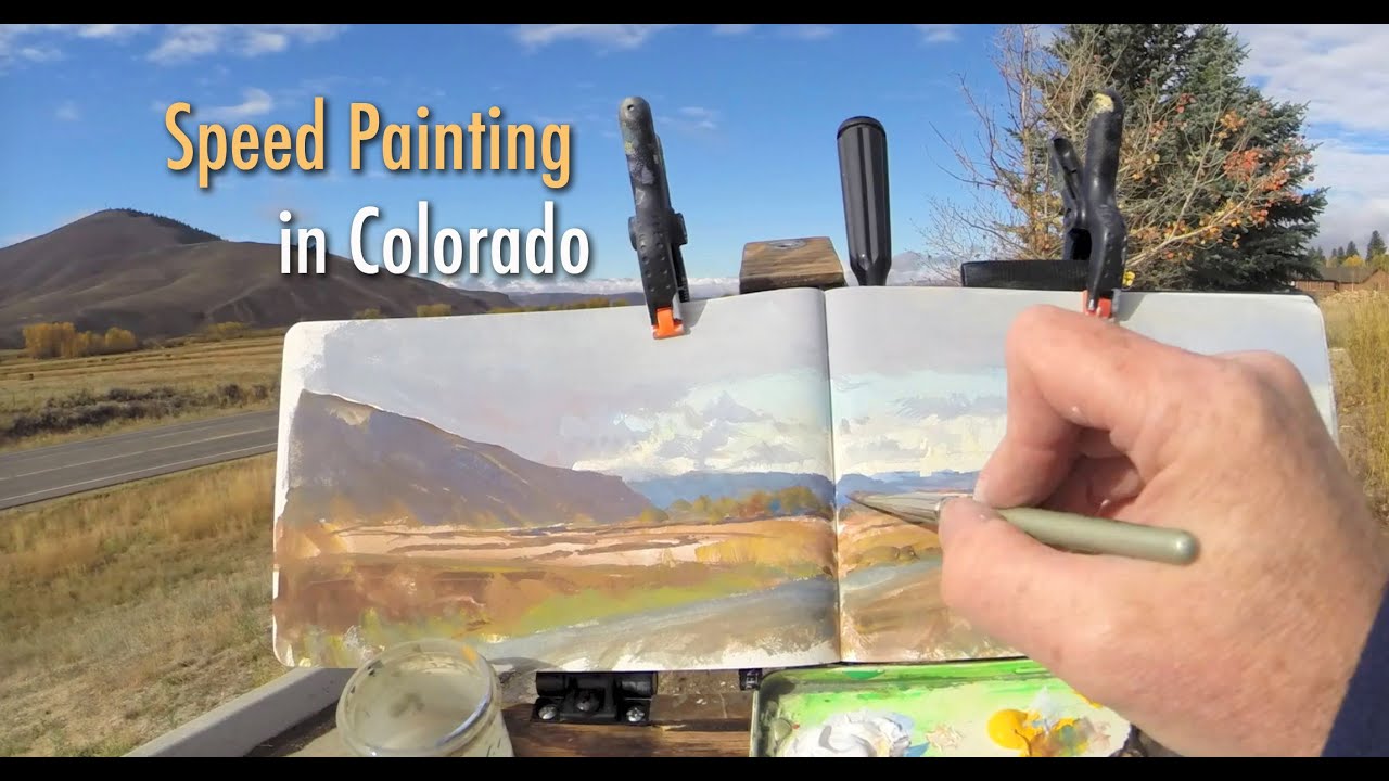 Speed Painting in Colorado - YouTube