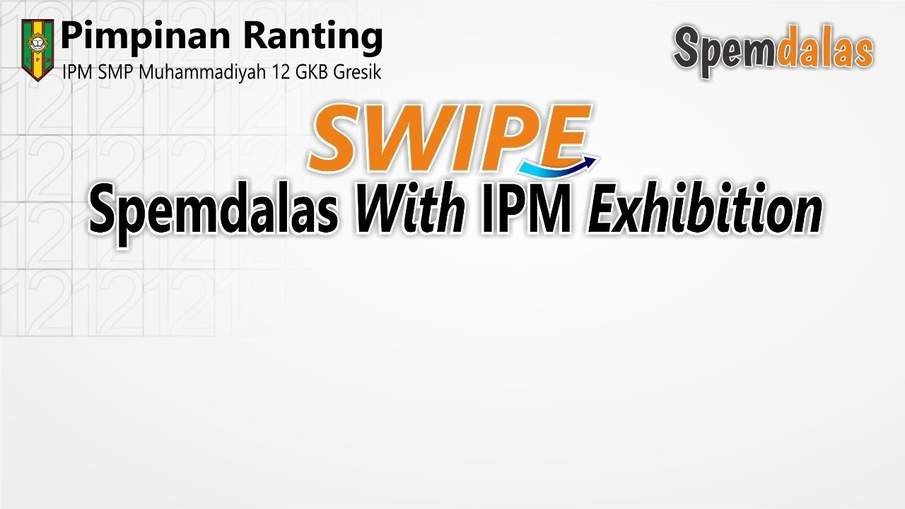 SWIPE (Spemdalas With IPM Exhibition) - YouTube