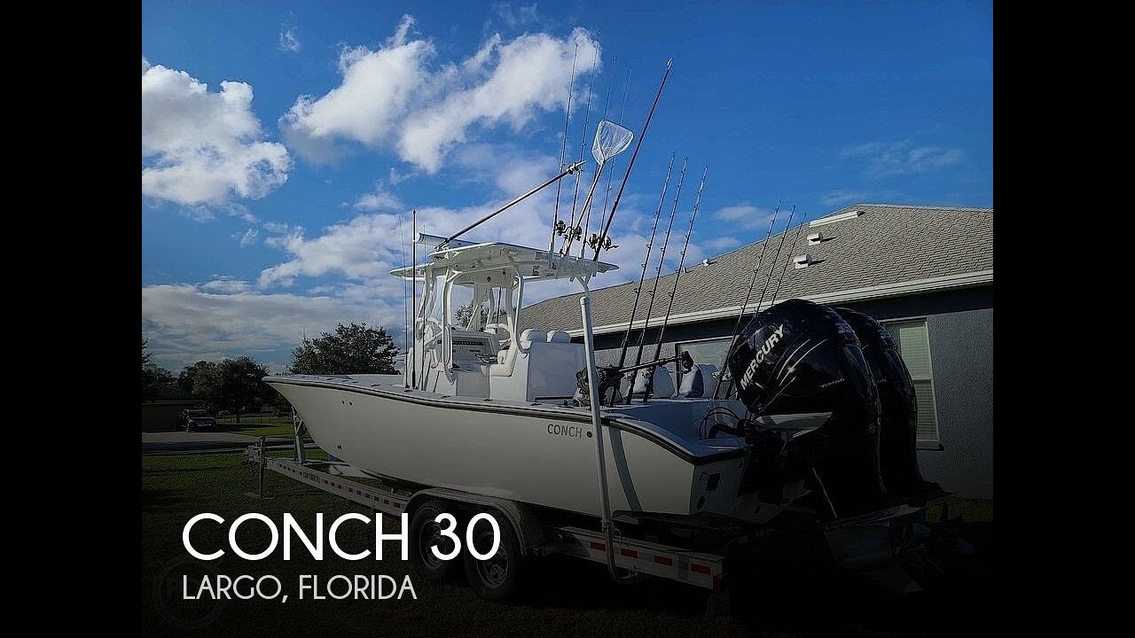 [SOLD] Used 2020 Conch 30 in Largo, Florida - YouTube