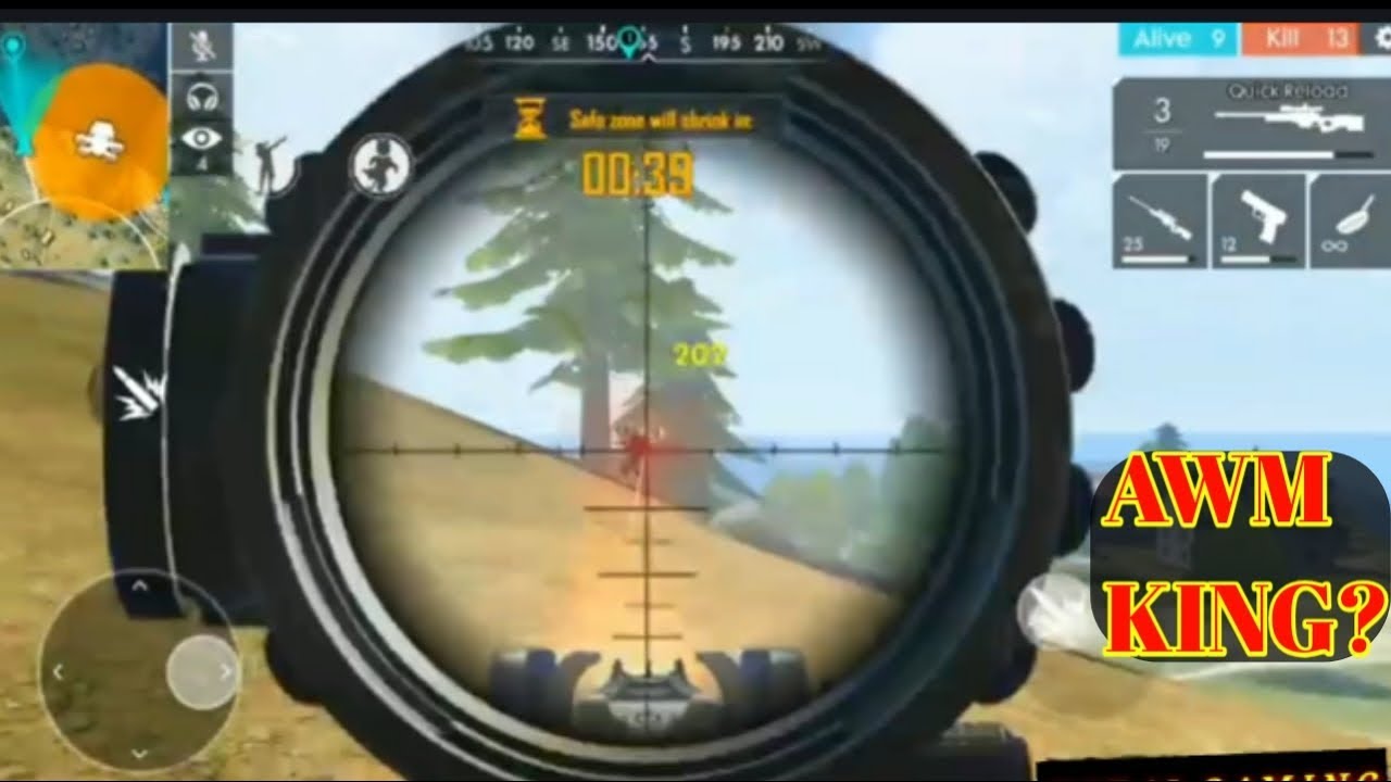 FREE FIRE AWN king? BEST GAMEPLAY BY AWM B2K V/S TOTAL GAMING #freefiregameplay /#updategamer ...