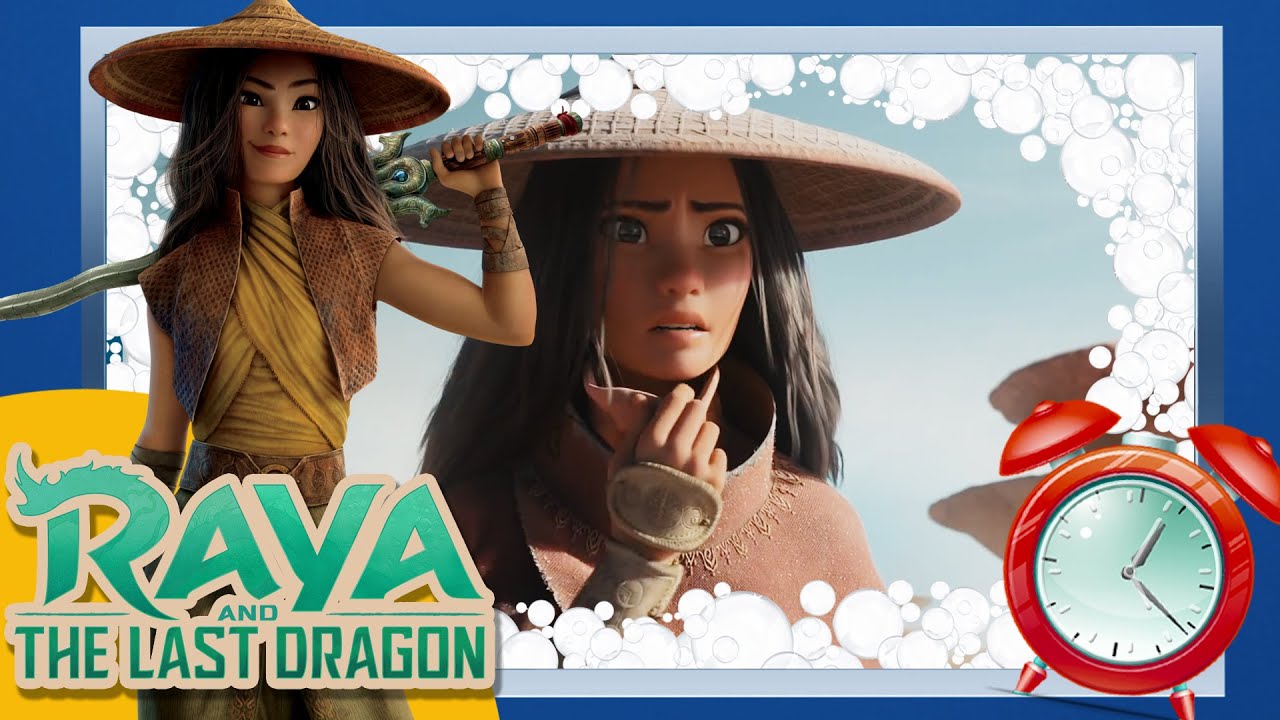 Raya and the last Dragon 2 minute toothbrushing timer with music - YouTube