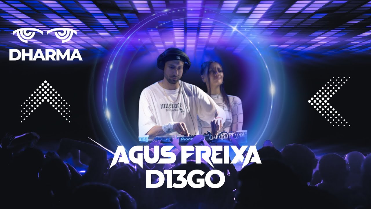 D13GO B2B Agus Freixa | Live Techno Set @ DHARMA Bariloche 🔥 - YouTube