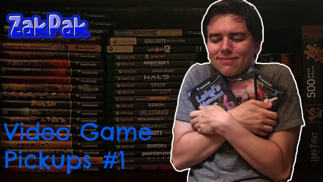 Zak's Video Game Pickups!!! Episode #1 - YouTube