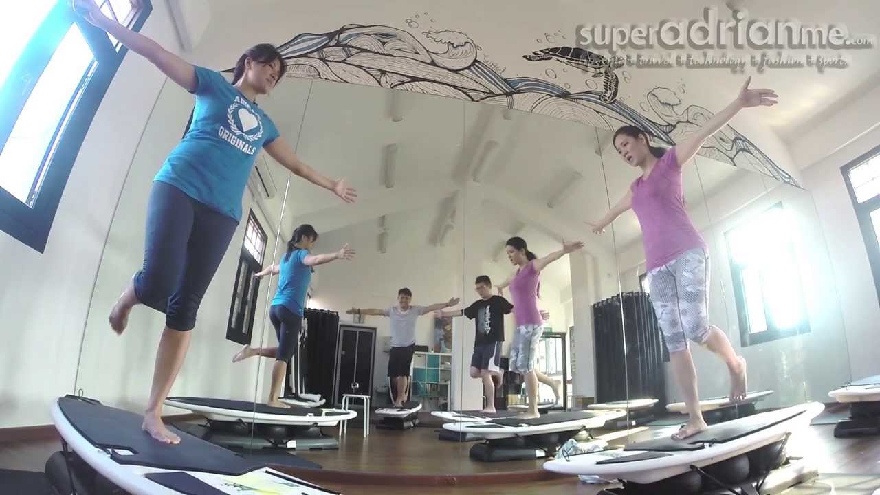 SURFSET Introductory Class at SURFSET Fitness Singapore - YouTube