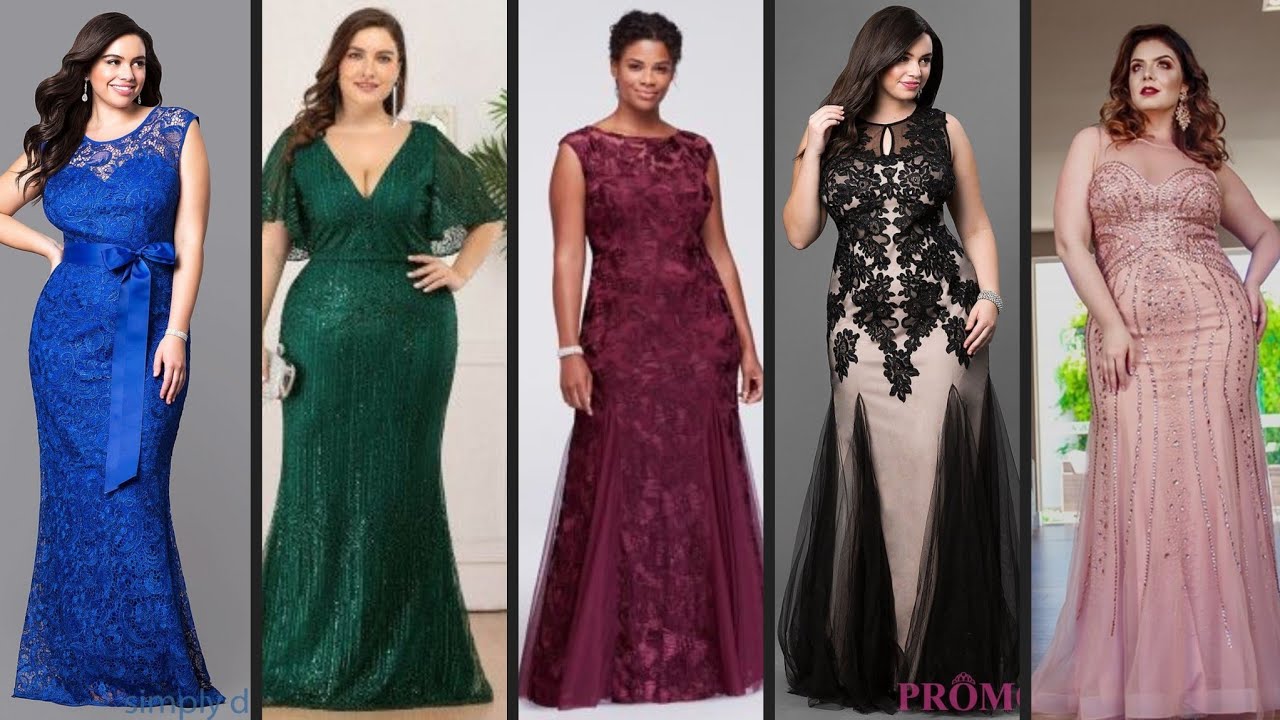 outstanding plus size women lace fabric mermaid style body cone maxi ...