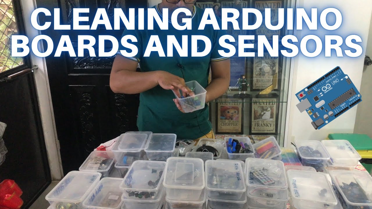 ARDUINO BOARDS AND SENSORS INTRODUCTION | CLEANING A SHELF OF ...