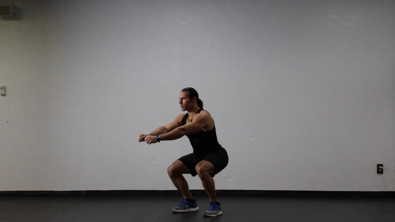Mid Point Squat {Iso Hold} (1560) - YouTube