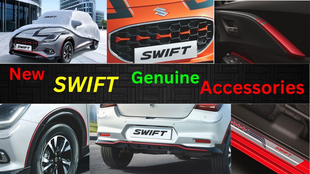 Maruti Suzuki new Swift 2024 Modified With Genuine Accessories | new ...
