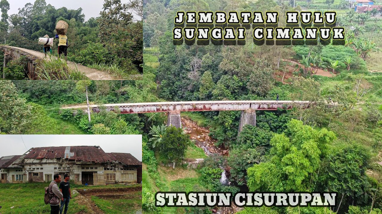 STASIUN CIPELAH - STASIUN CISURUPAN jalur kereta api Garut - Cikajang ...