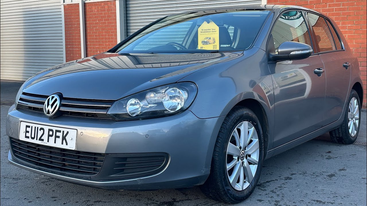 Volkswagen Golf 1.6 TDI Match DSG Euro 5 Grey 2012 - YouTube