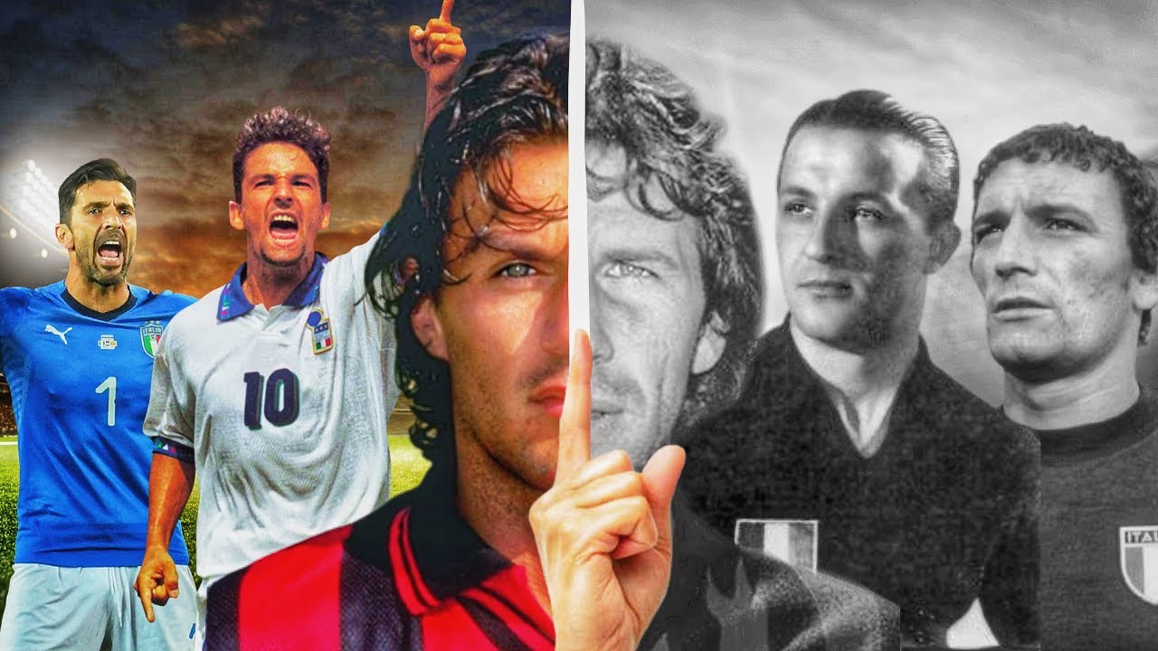 The Top 20 Italian Players in History - YouTube