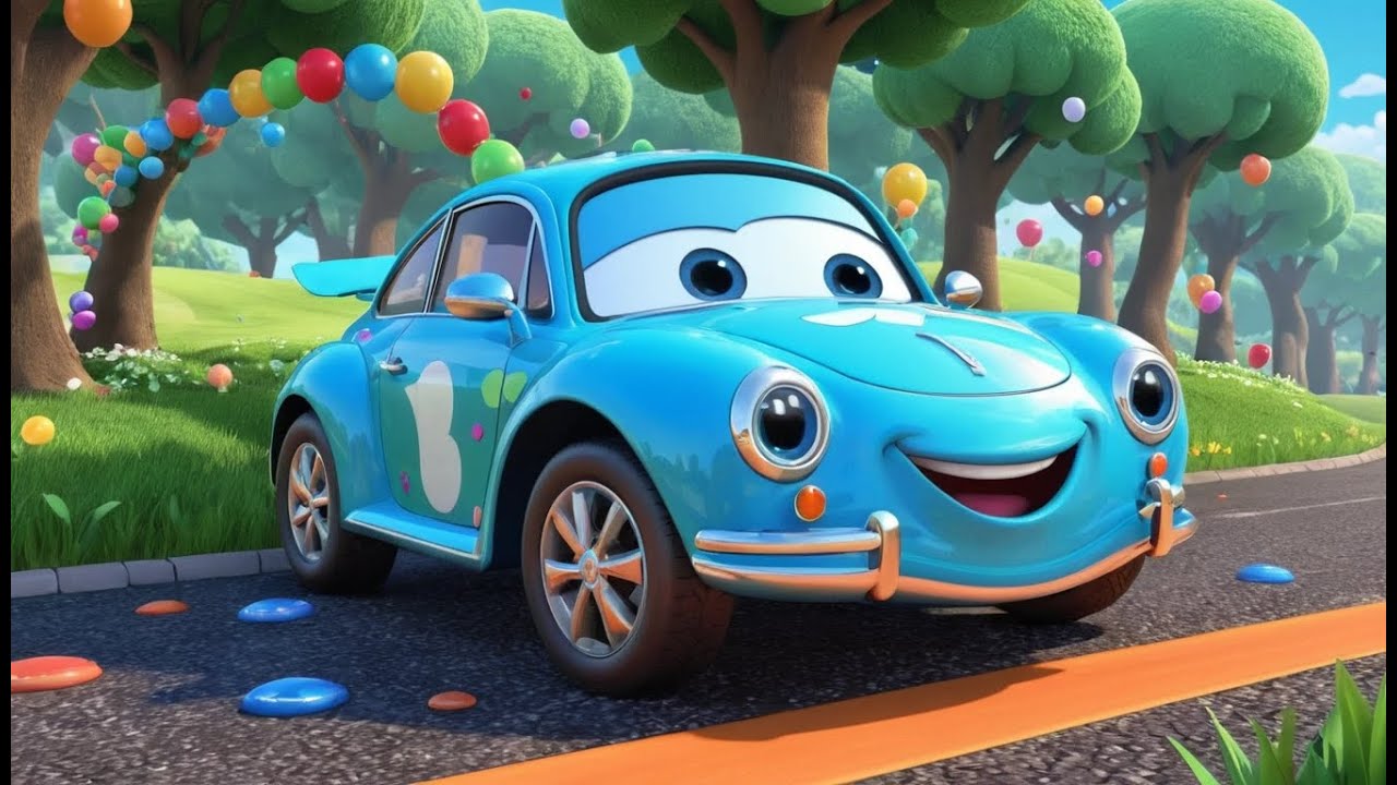 Ding Ding! Let’s Take a Bumpy Ride | Fun Vehicle Rhyme for Toddlers ...