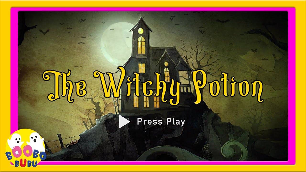 THE WITCHY POTION 🧪💀🍵 Halloween game for KIDS - YouTube