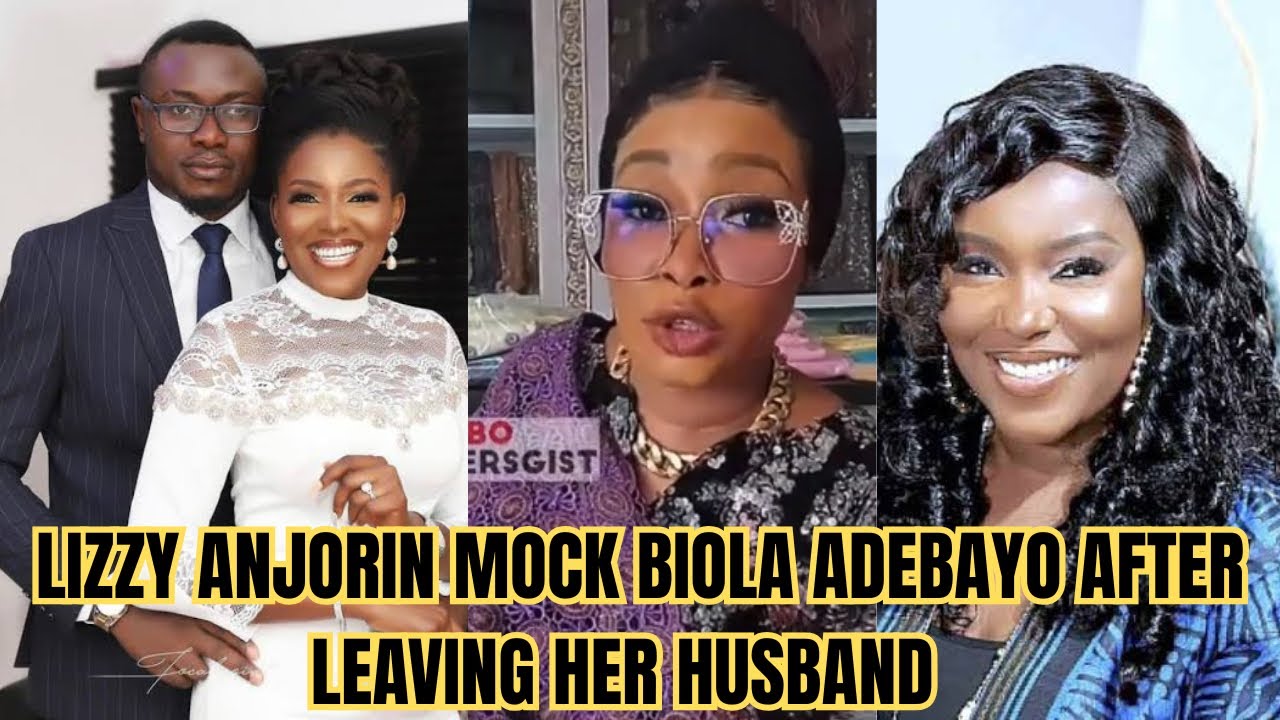 SAD END 😭 LIZZY ANJORIN MOCK BIOLA ADEBAYO AFTER LEAVING HER HUSBAND ...